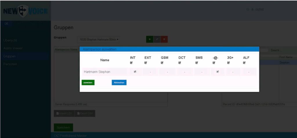 SYSTÈMES D'APPEL DE SERVICE - New Voice International